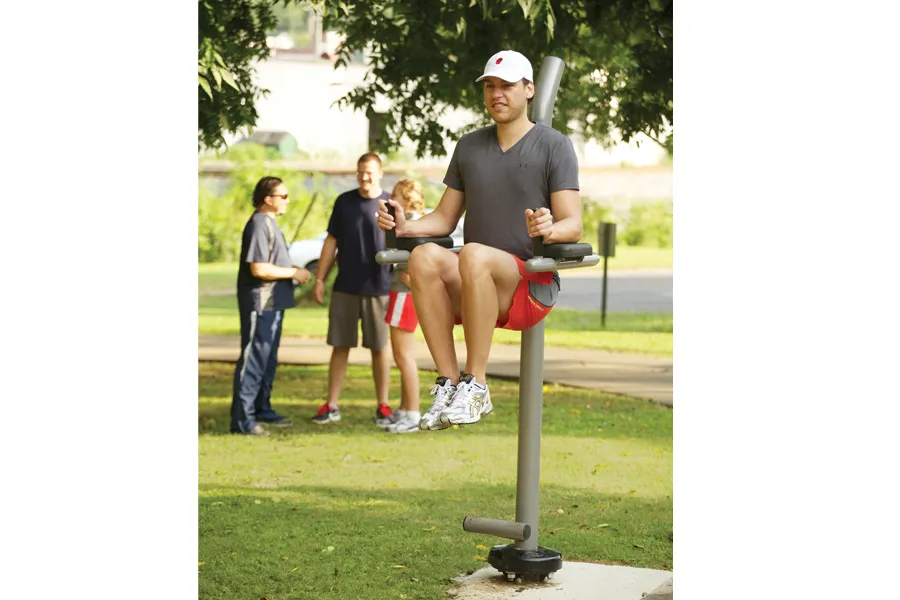 Outdoor Captain's Chair Ab Workout Station For Sale