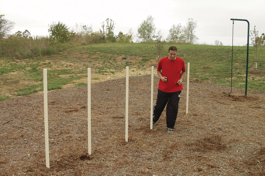 Outdoor Agility Poles For Sale | Adventure Playground